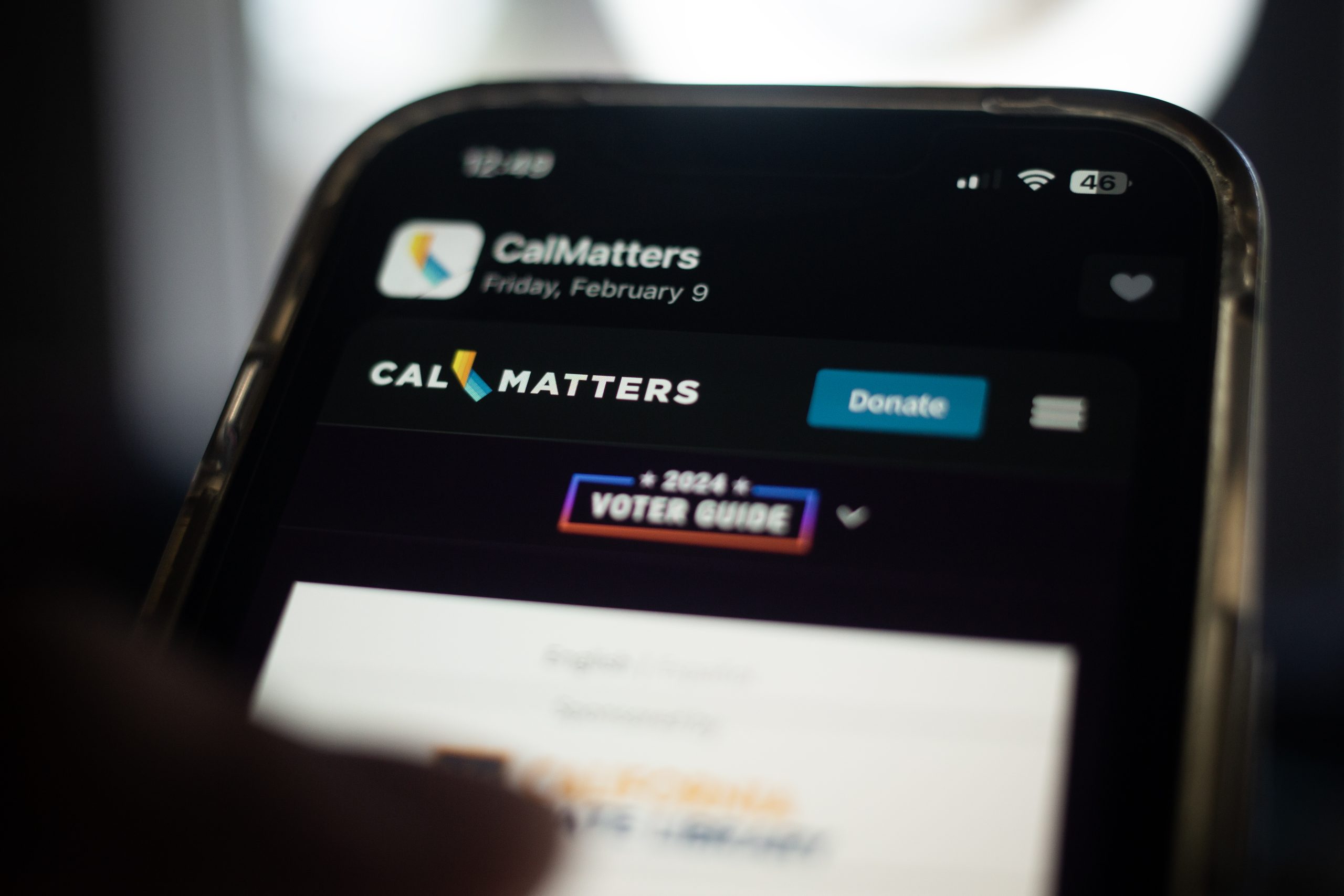 CalMatters debuts app for iPhone and Android - CalMatters