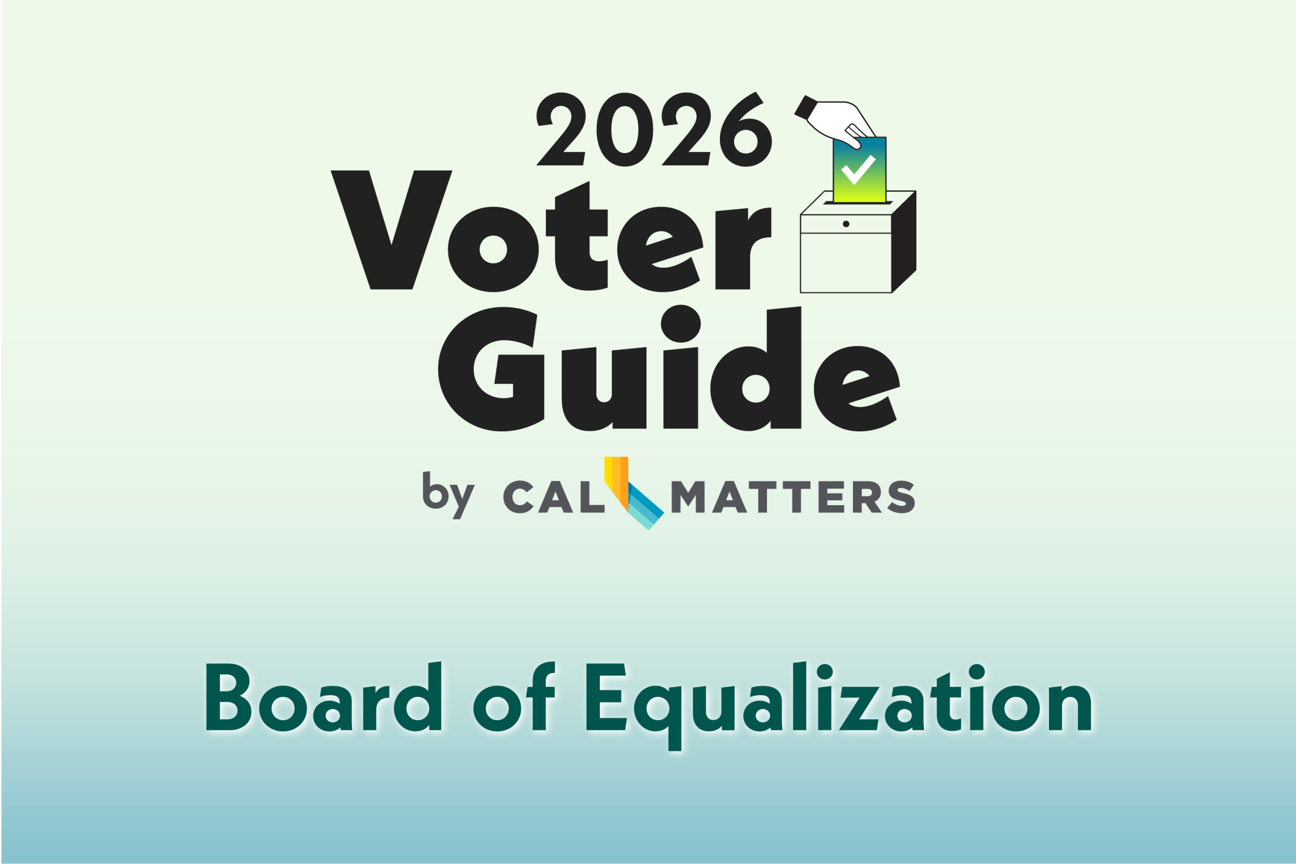 Who is running for California Board of Equalization in 2026 election?